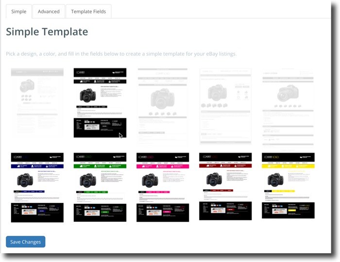 Add HTML to your eBay descriptions using Simple Listing Templates